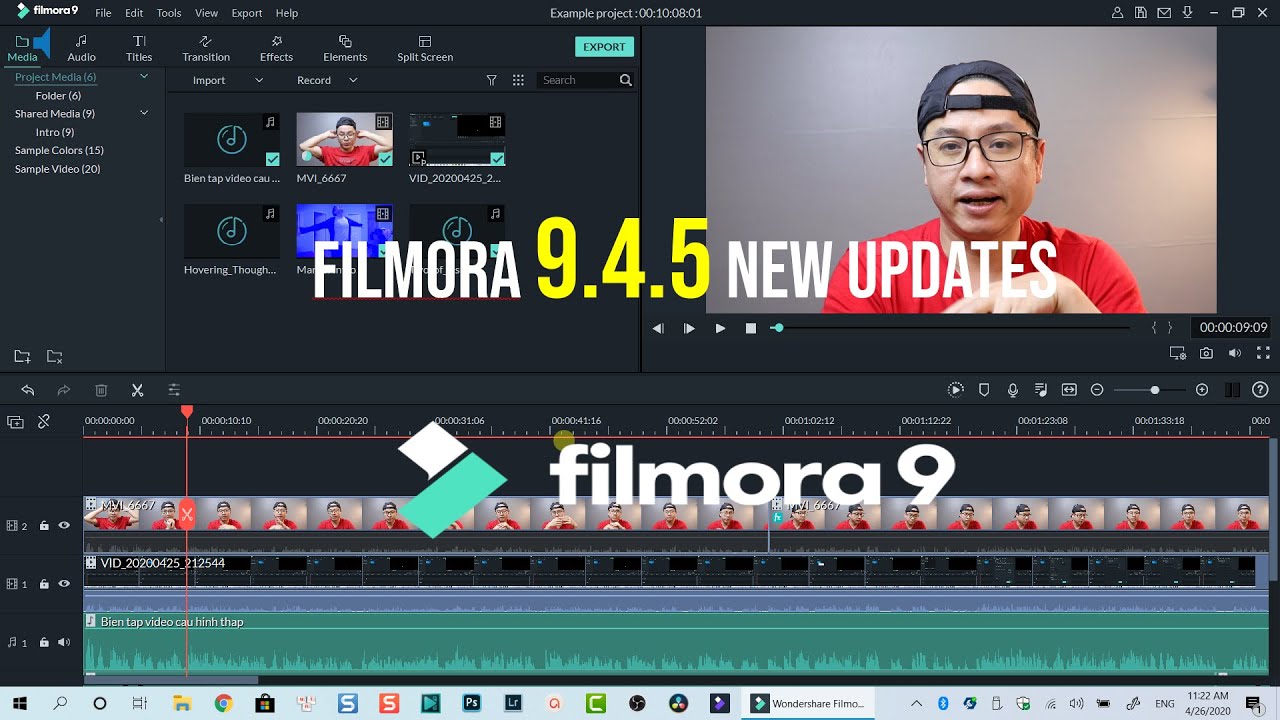 Filmora 9.4.5 All New Updates - YouTube