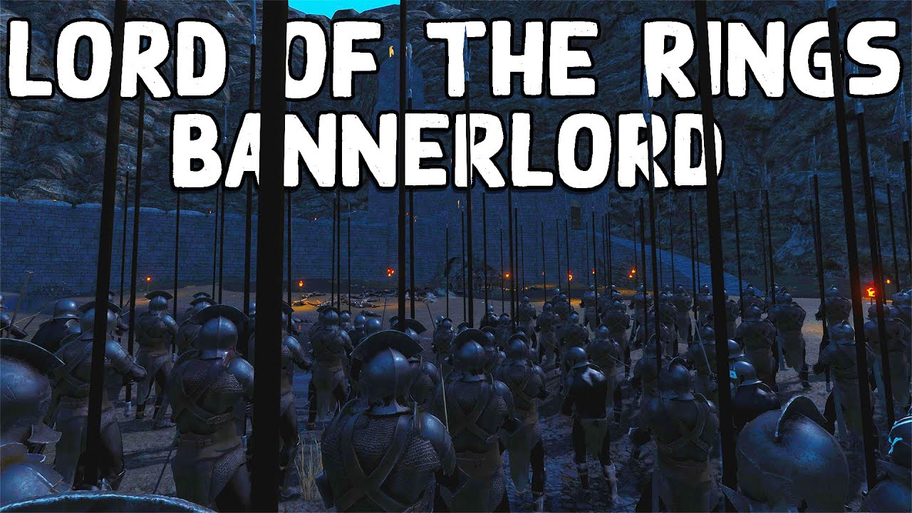 The Lord Of The Rings Bannerlord Mod - YouTube