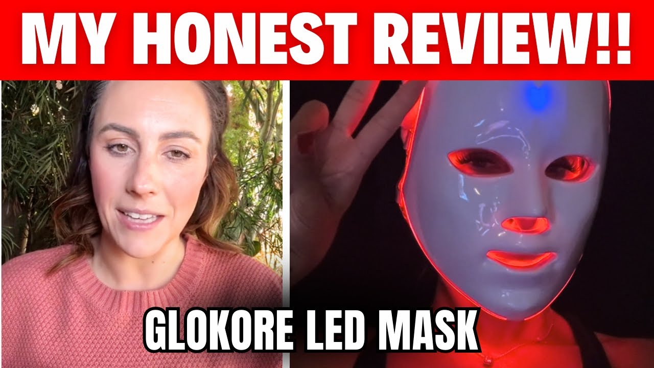 Glokore LED Mask - (( WATCH OUT! )) - GLOKORE Red Ligth Mask - Does ...