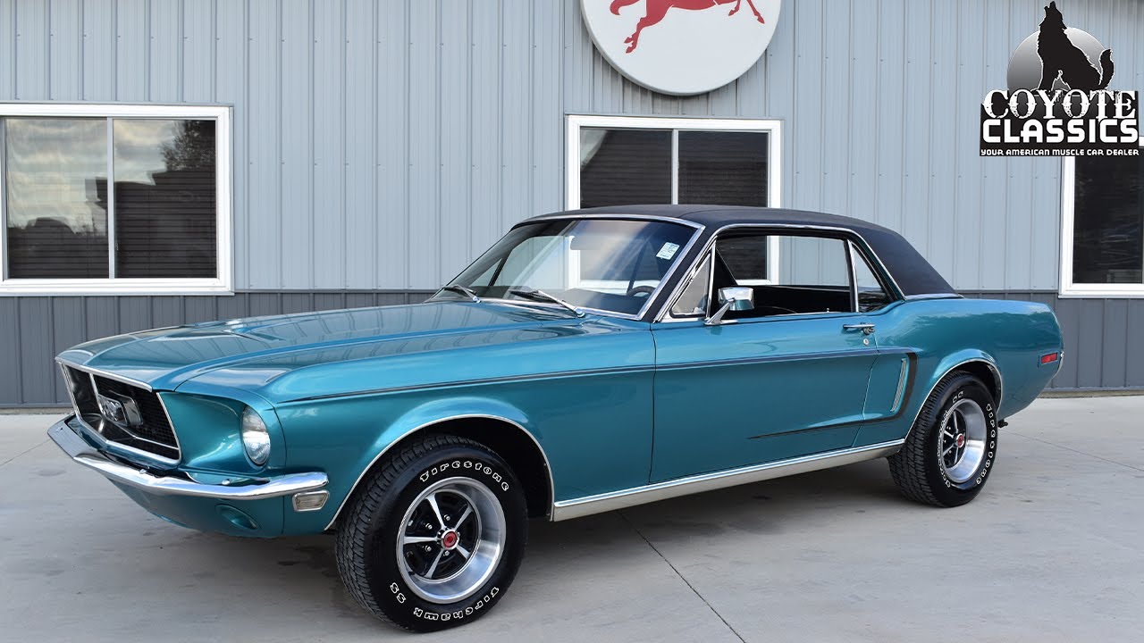 1968 Mustang Coupe Review & Test- Drive at Coyote Coyote Classics - YouTube