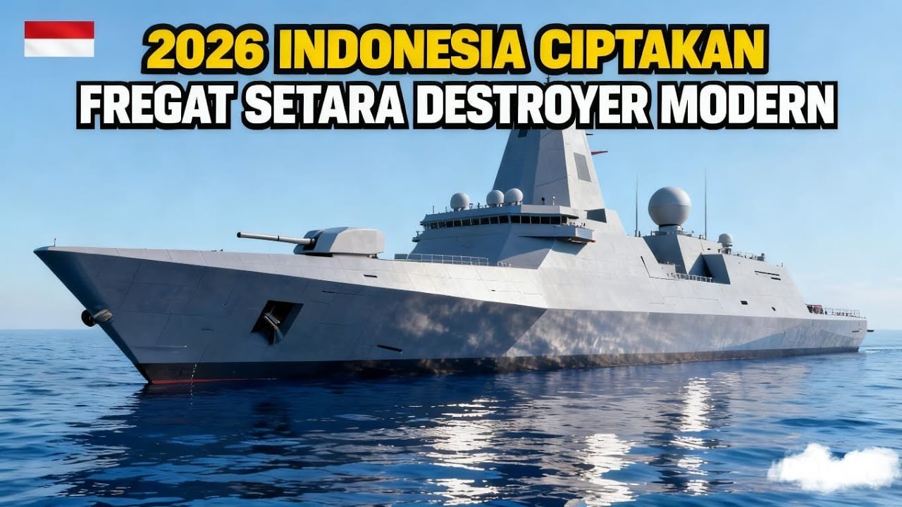 Frigate Merah Putih: Kapal Perang Indonesia yang Setara Destroyer ...