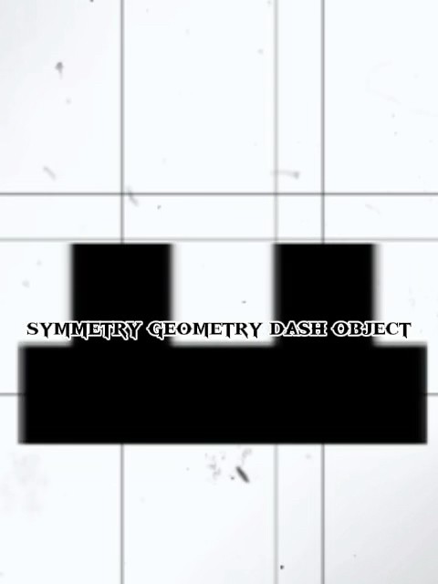 Symmetry geometry dash object #gdtop #geometrydash #gd - YouTube