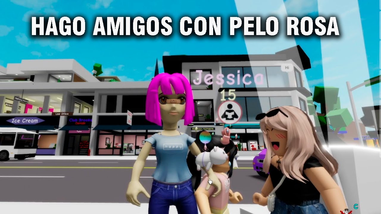 Marichula hace amigos en Brookhaven Roblox - YouTube