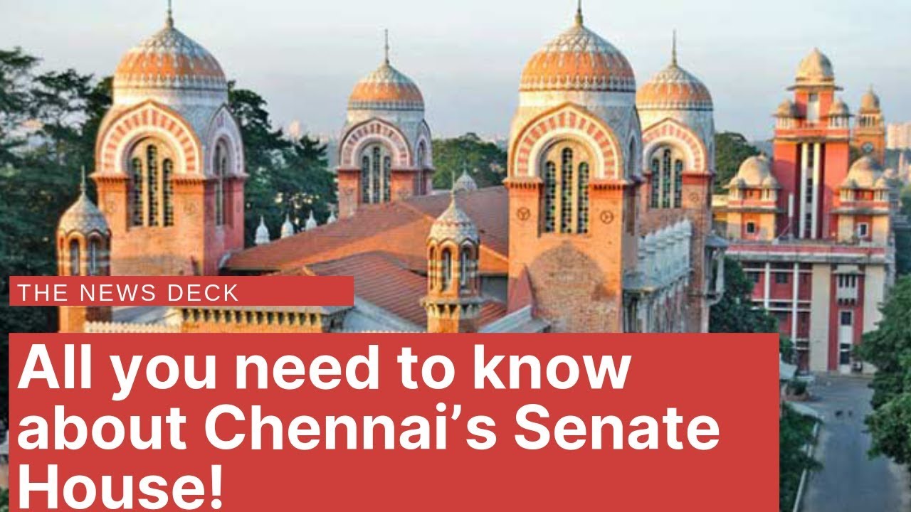 All you need to know about Chennai’s Senate House! - YouTube