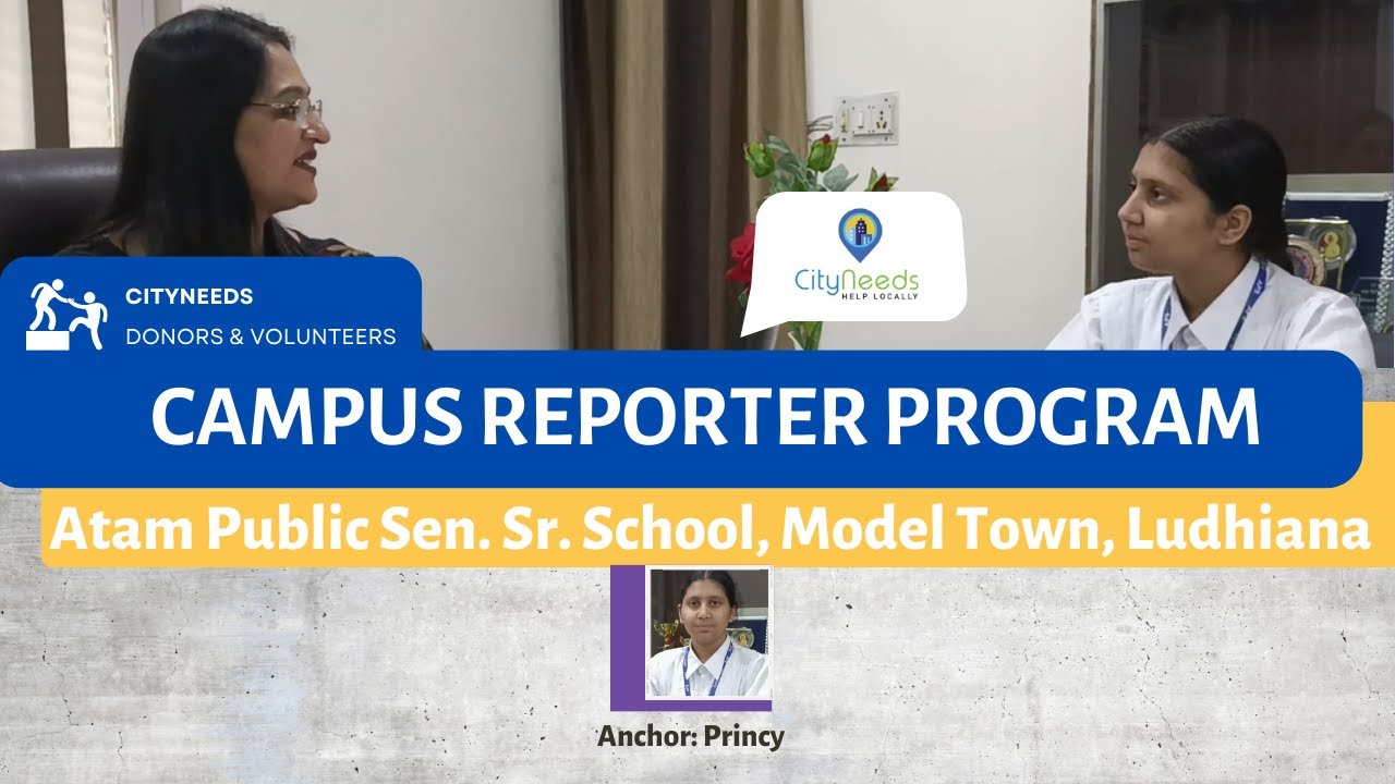 Atam Public Sen. Sr. School Principal Interview | Campus Reporting Program | Cityneeds | - YouTube