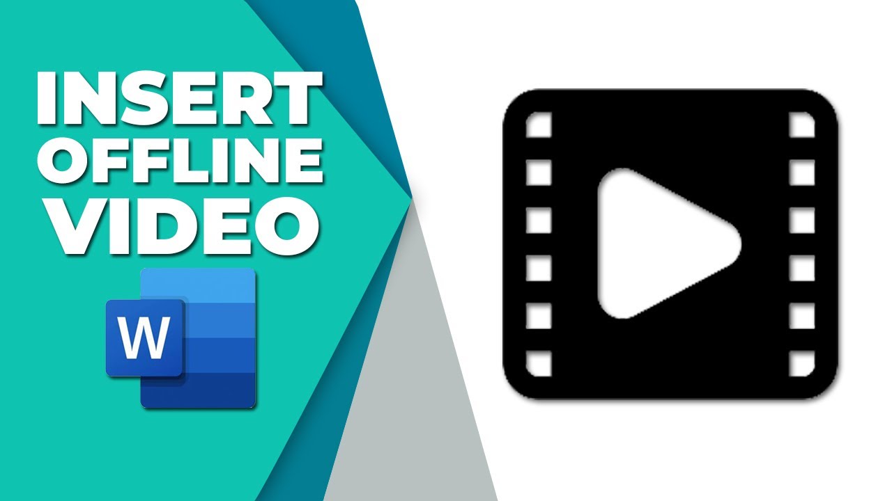 How To Insert Offline Video In Word Document YouTube How To Insert Offline Video In Word Document YouTube