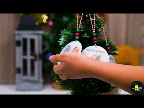 Kişiselleştirilmiş Yılbaşı Ağacı Süsleri, Yeni Yıl Süsleri, Çam Ağacı Süslemeleri, Noel Süsleri