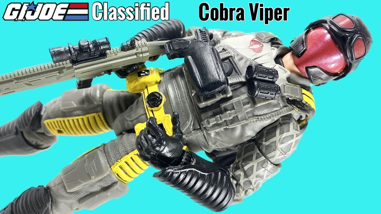 GI-Joe Classified Series Cobra Viper Python Patrol - YouTube
