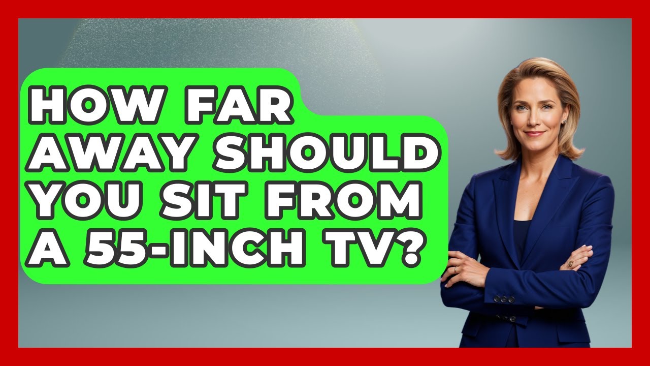 How Far Away Should You Sit From A 55-inch TV? - NextGen Viewing and ...