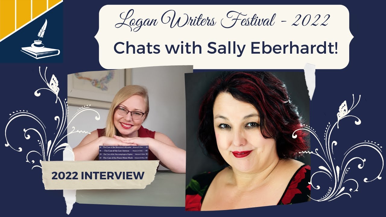 Chats with Sally Eberhardt for the Logan Writers Festival - YouTube