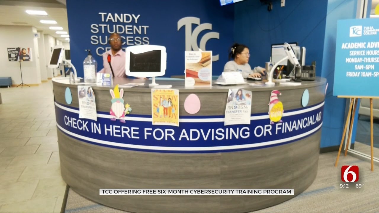 TCC Offering Free 6-Month Cybersecurity Training Program - YouTube
