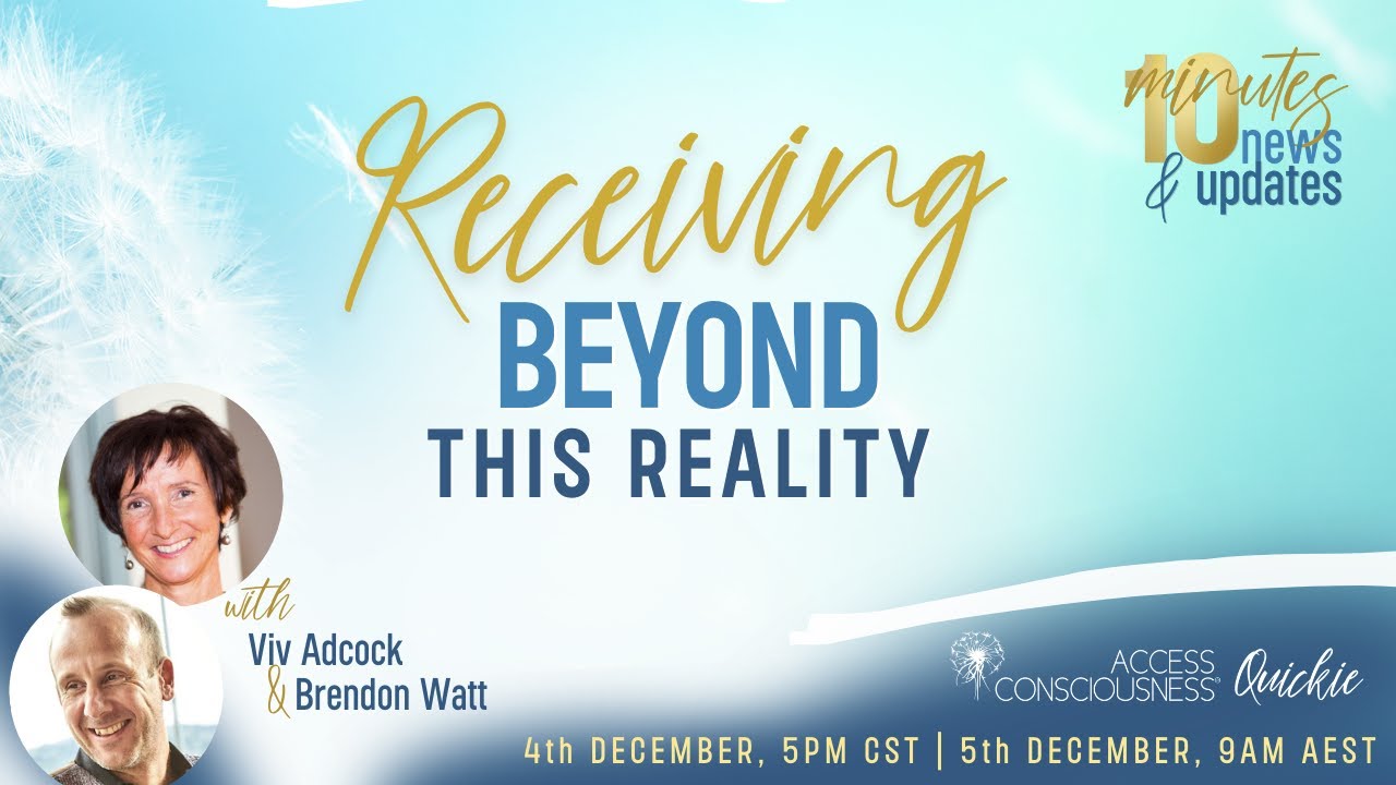 Receiving Beyond This Reality | 10 Min News Update with Viv Adcock ...