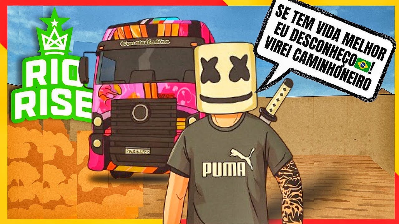 🔥 TRABALHO DE CAMINHONEIRO É O MELHOR! / RIO RISE RP #riorise #caminhão ...