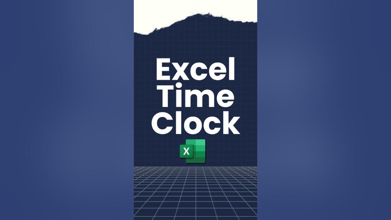 Excel Time Clock Excelhack Excelshortcuts Exceltips Exceleverywhere Exceltricks Excel