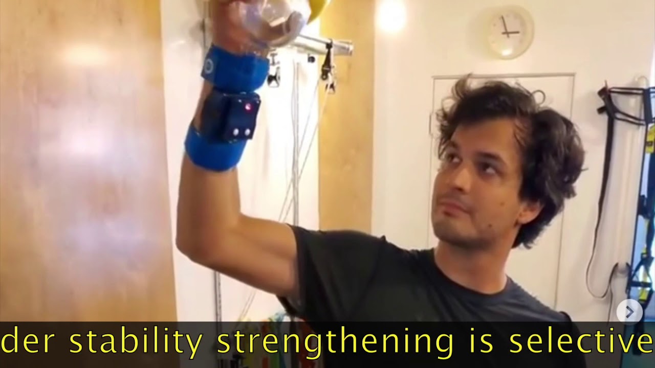 Rotator Cuff Exercise For Shoulder Stability - YouTube