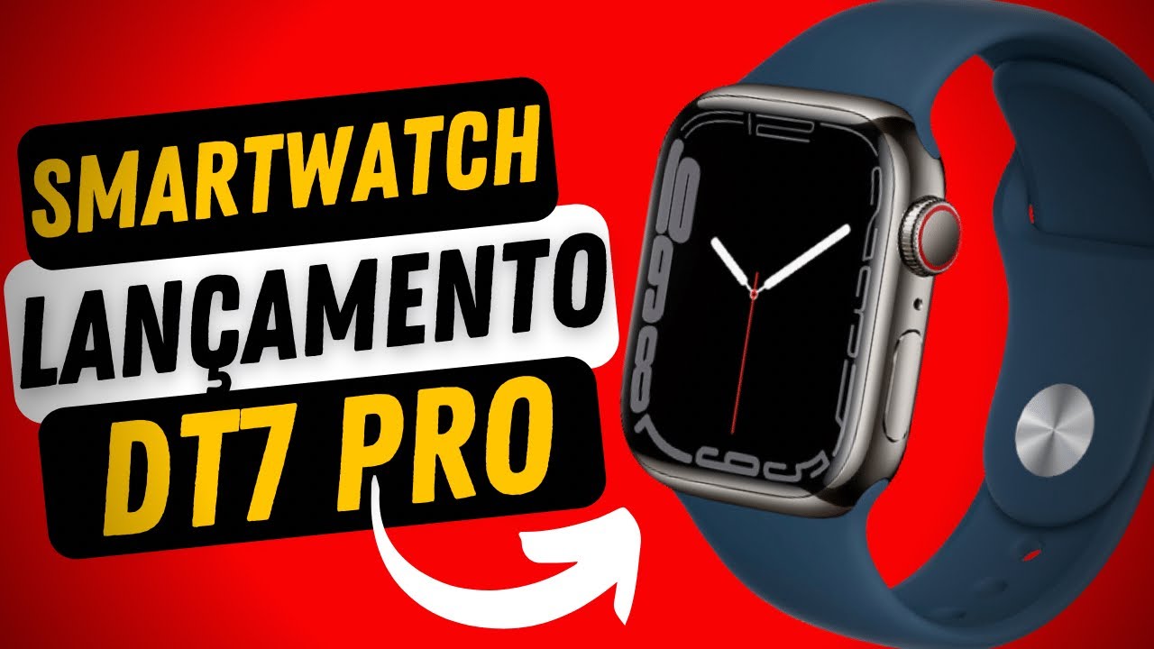 Unboxing SMARTWATCH DT7 PRO - 11 modos de MENU e 500 Watch Faces, tudo ...