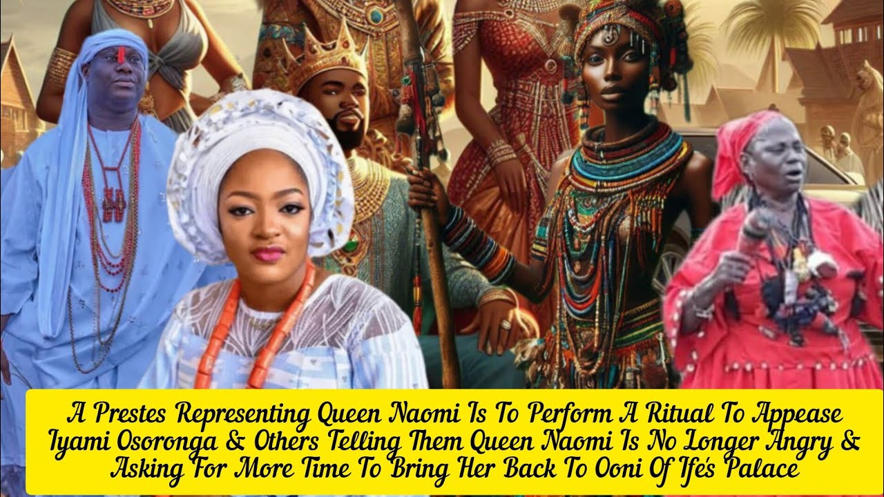 A Prestes Representing Queen Naomi Is To Perform A Ritual To Appease ...
