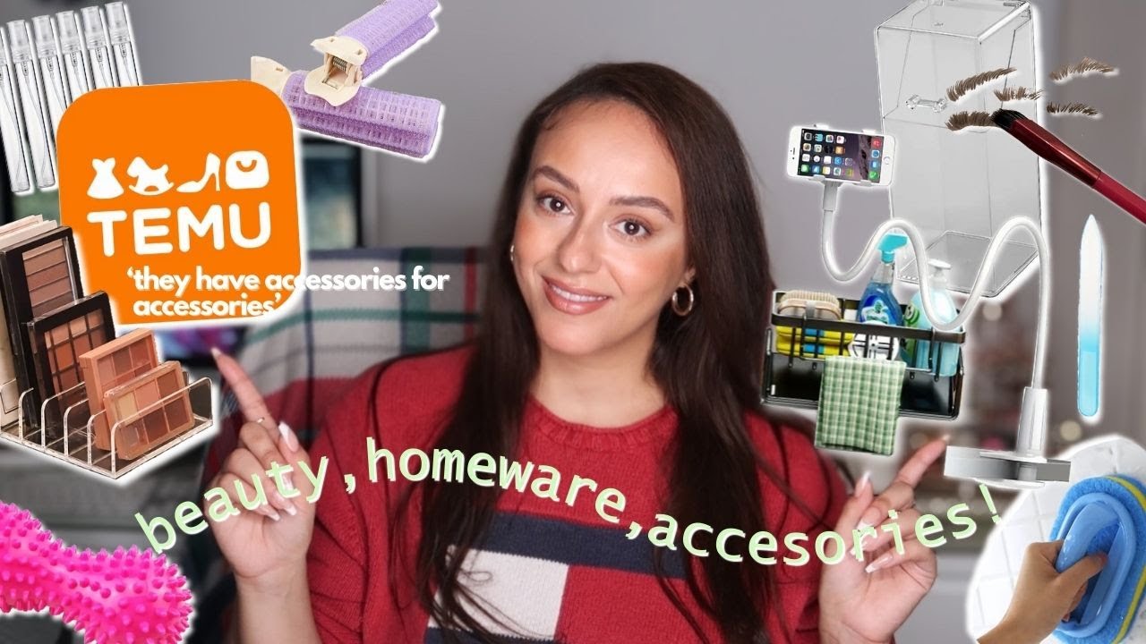 Temu Haul Unboxing: Beauty & Kitchen Essentials - YouTube