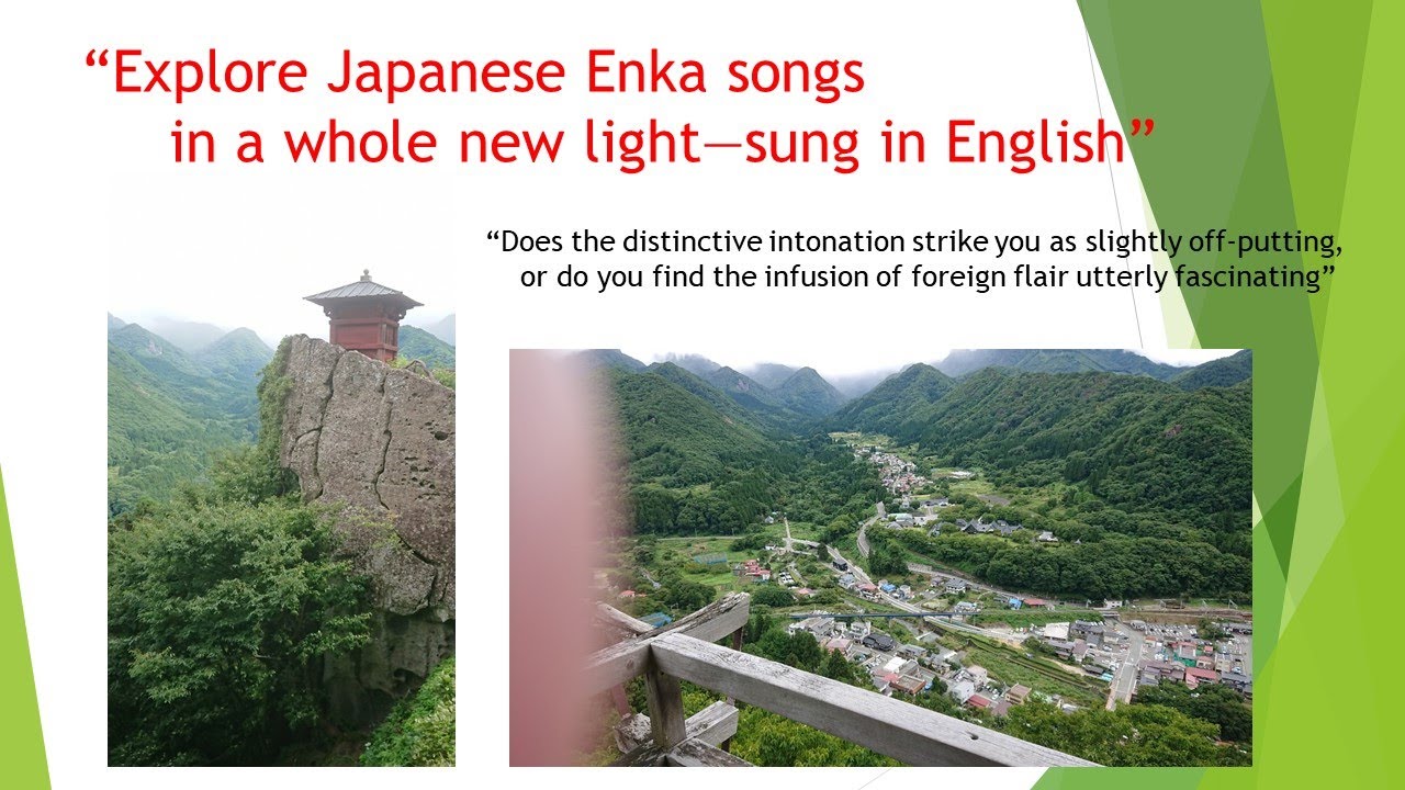 Let's sing a Japanese Enka song in English. - YouTube
