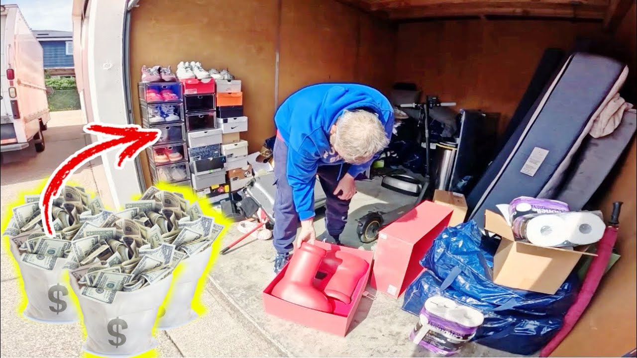 MONEY to be MADE in Storage Locker Full of DESIGNER treasures storage ...