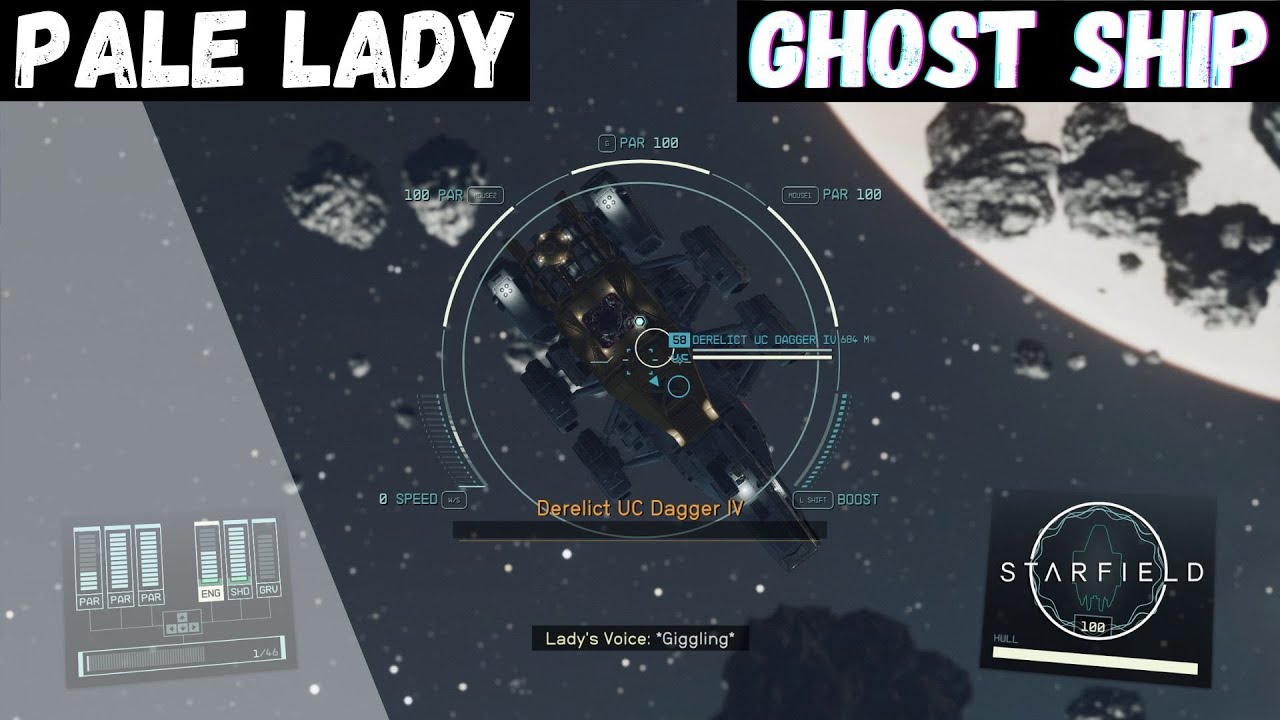 Starfield Encounters | Pale Lady Ghost Ship Part I - YouTube