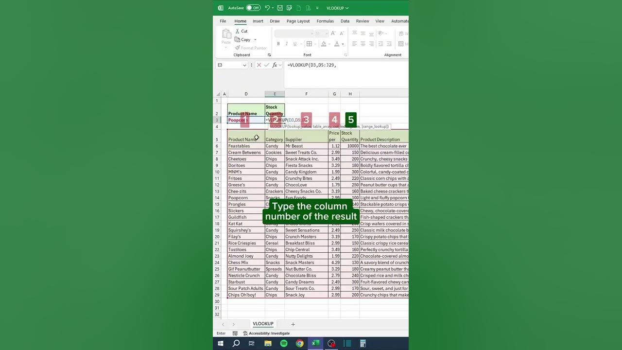 Mastering VLOOKUP in Excel: The Ultimate Step-by-Step Guide! - YouTube