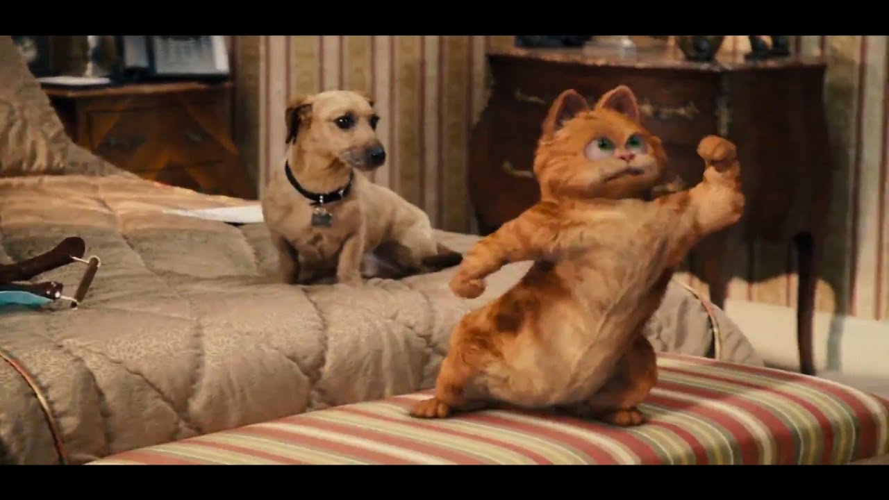 Garfield 2 - the prince escapes - YouTube