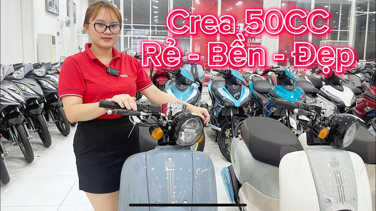 Crea 50CC Rẻ - Bền - Đẹp | Giới thiệu & Cập nhật giá Crea 50CC | Xe máy ...