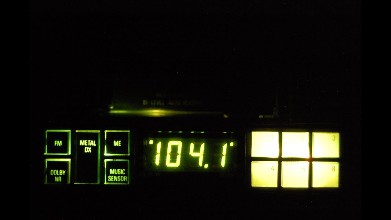 Vintage Alpine 7164 AM/FM cassette car stereo #3 - YouTube