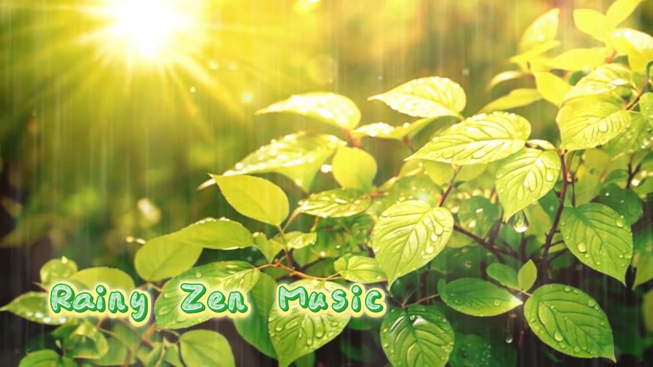 Rainy Zen Music: Let the Rain Wash Away Stress & Ease You into Peaceful ...