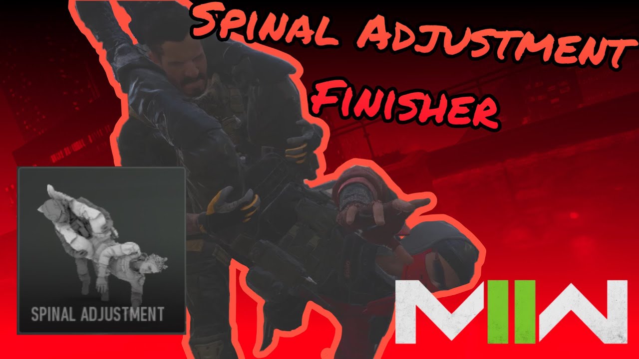 Spinal Adjustment Finishing Move (ANA VEGA'S FINISHER) | Modern Warfare 2 | Season 4 - YouTube