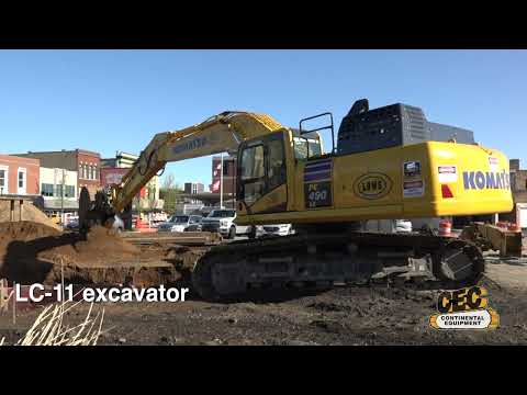 Lowe Construction Co. Moves Heavy Materials with Ease Using Komatsu Excavator from CEC