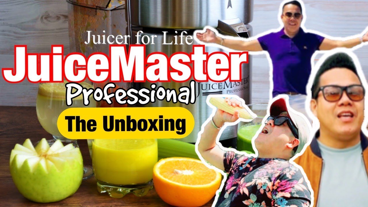 Juicemaster Professional l Unboxing the Juicer l TJDS - YouTube
