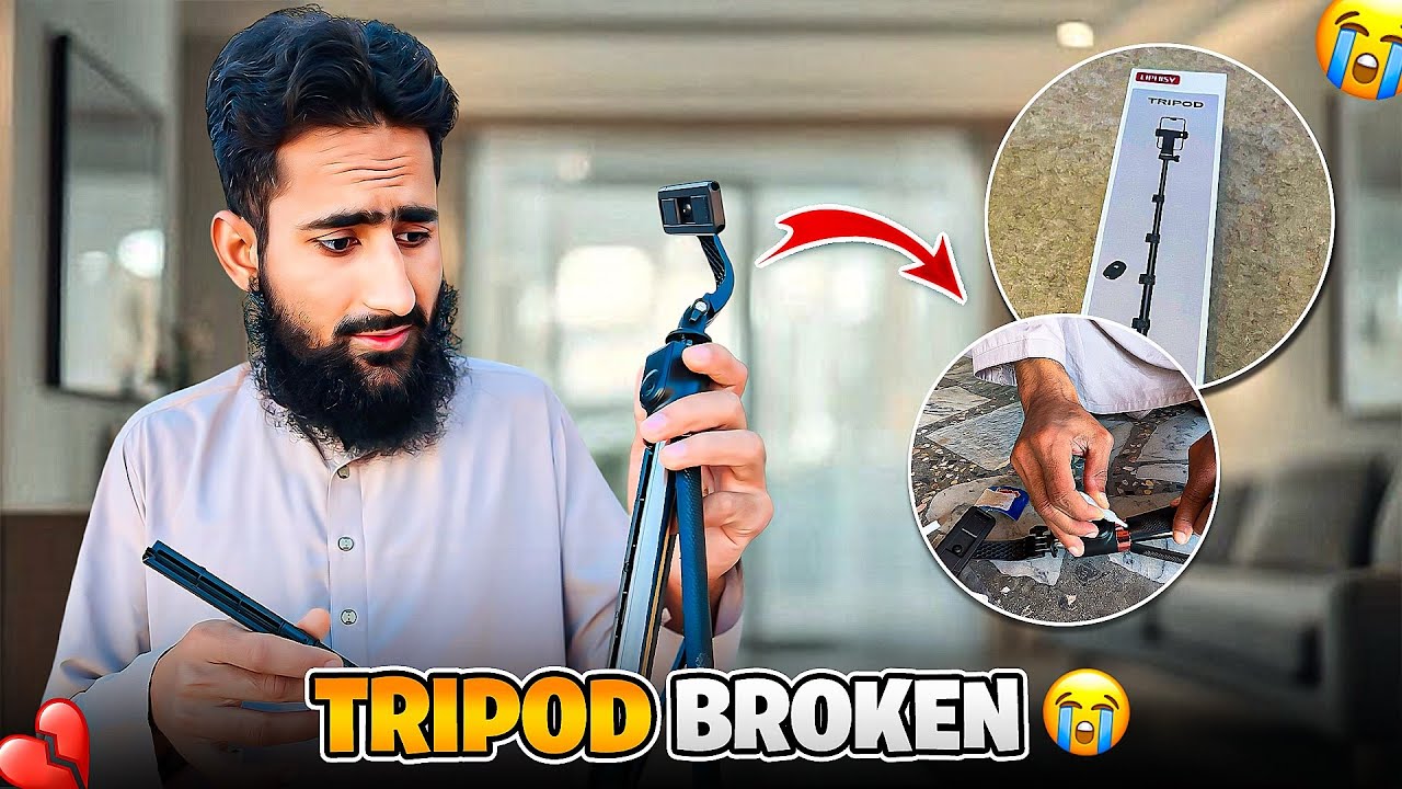aaj mera 2500 wala stand toot gaya 💔😭 | Selfie Stand Broken 😞 - YouTube