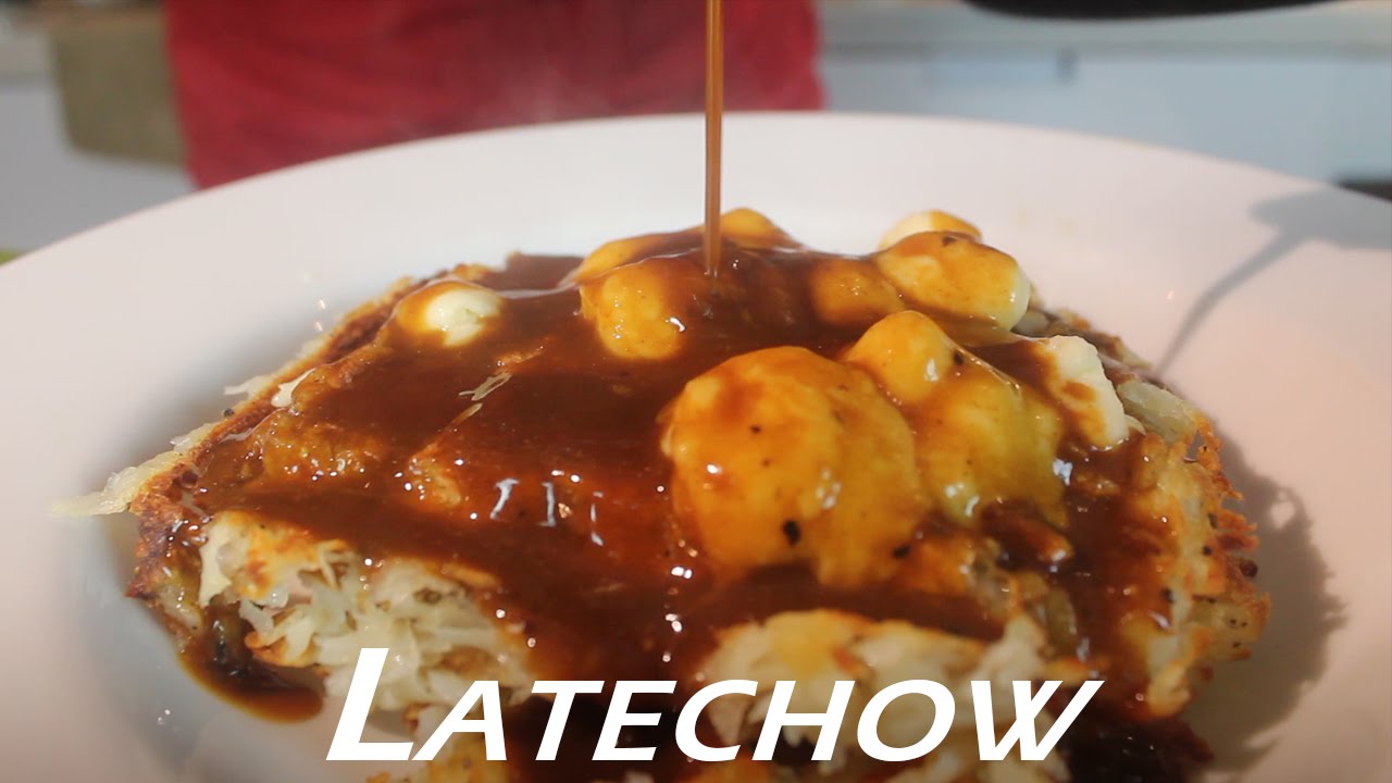 Waffle Hash Brown Poutine: Latechow - Episode 64 - YouTube