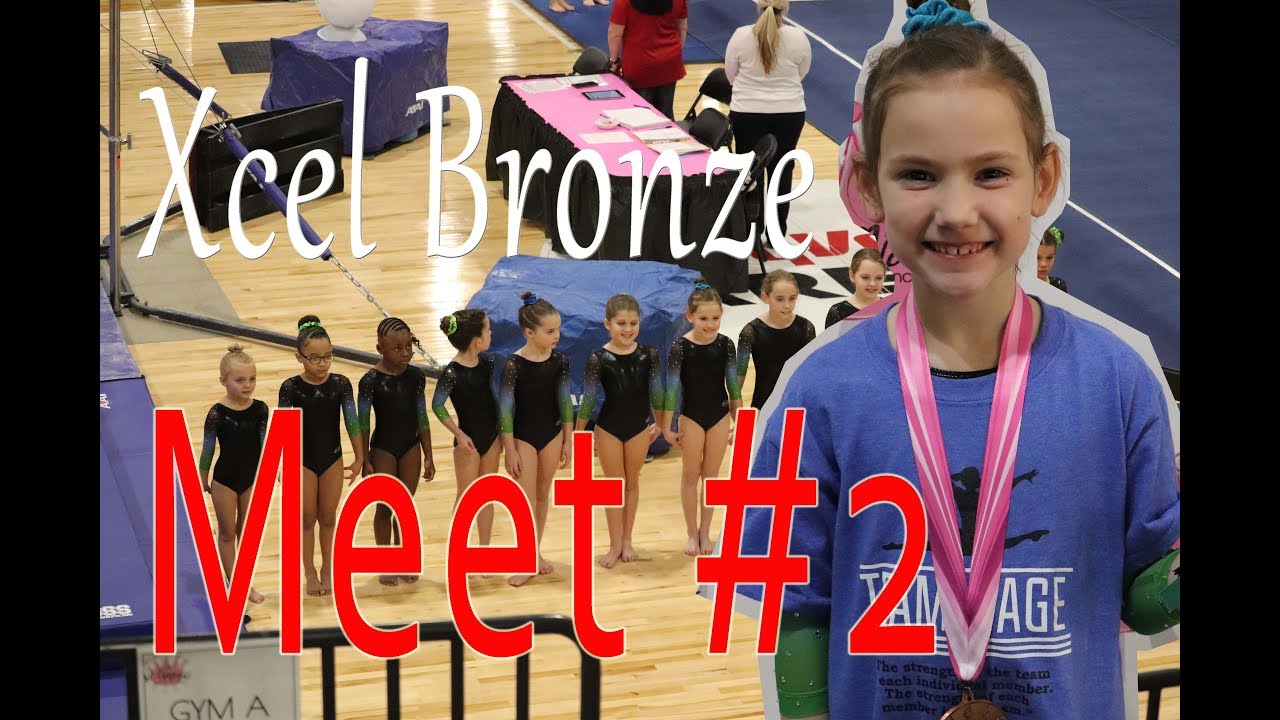 2nd GYMNASTICS COMPETITION | XCEL BRONZE - YouTube