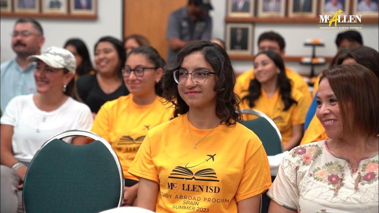 Send Off For Study Abroad Students McAllen ISD YouTube send-off-for-study-abroad-students-mcallen-isd-youtube