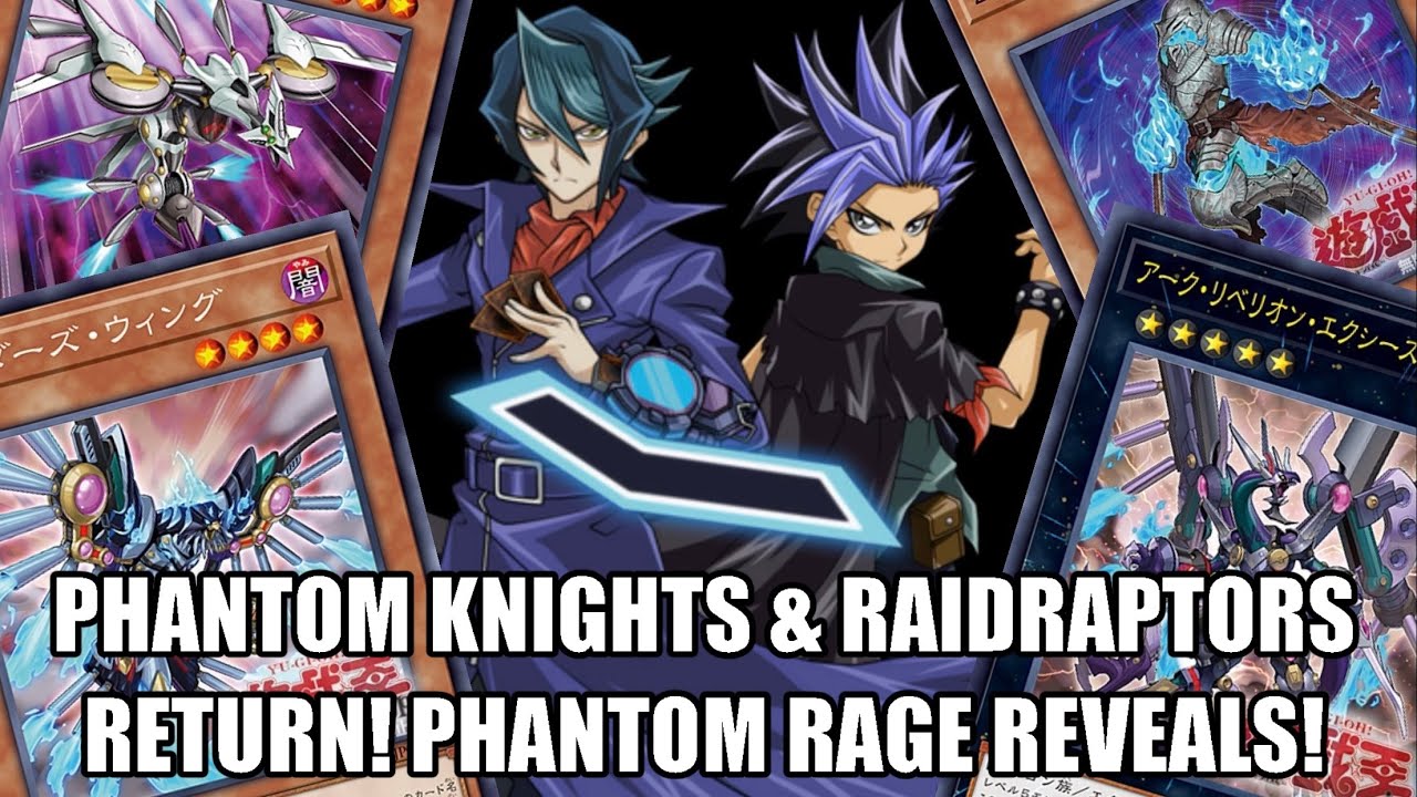 Phantom Knights & Raidraptors Unite! NEW reveals for Phantom Rage ...