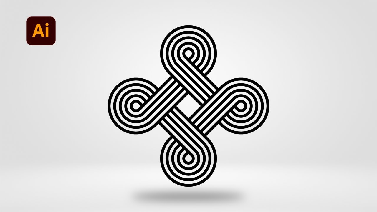 Illustrator Beginner Tutorial : Loop Logo Design : MJ Graphics - YouTube