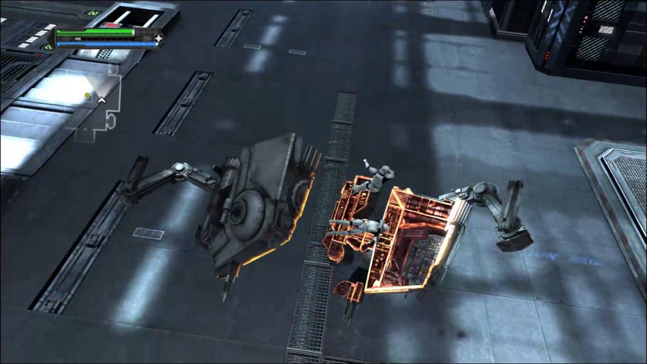 Star Wars The Force Unleashed playthrough part 10:Death Star Good ...