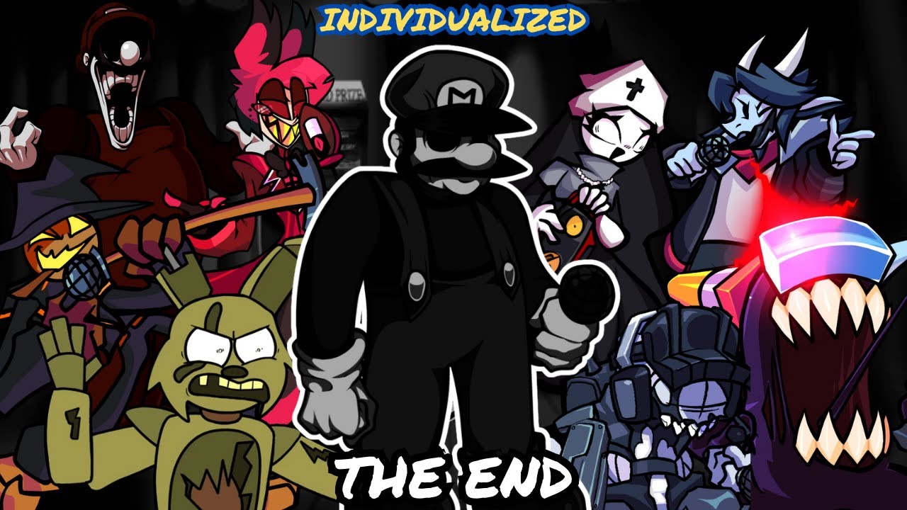 THE END @denkinFNF BETADCIU - Individual Upload 🎶⚡ | FNF Mario's ...
