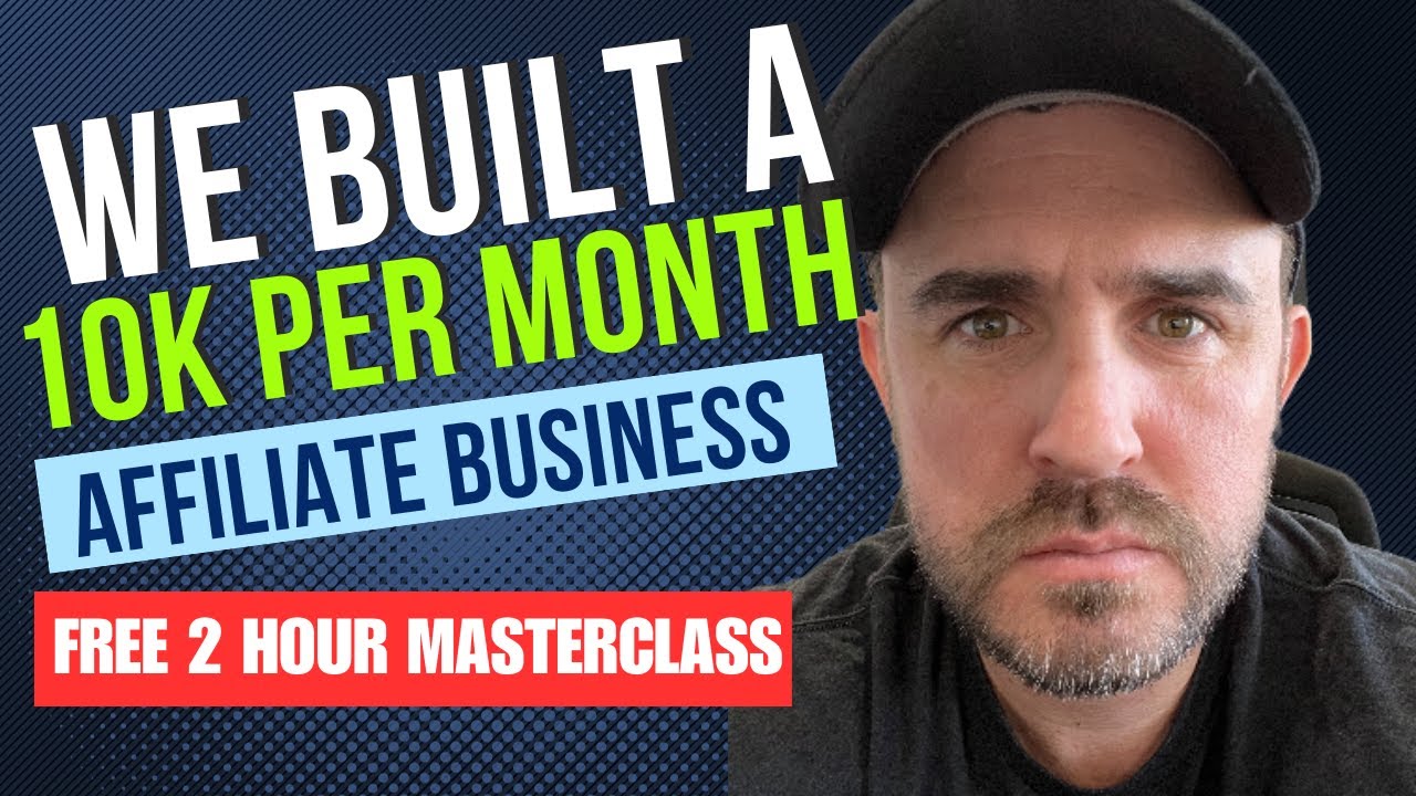Free Masterclass - Best Affiliate Marketing Tutorial for Beginners (2 ...