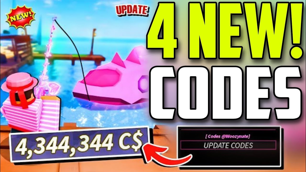 ⚠️UPDATE5 CODES ⚠️FISCH ROBLOX CODES 2025 - FISCH CODES 2025 [ROBLOX ...