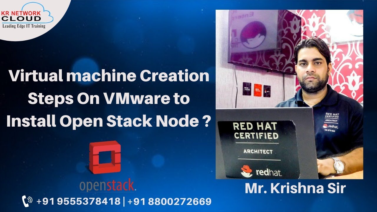 Virtual machine Creation Steps on VMware to install Open Stack Node ...