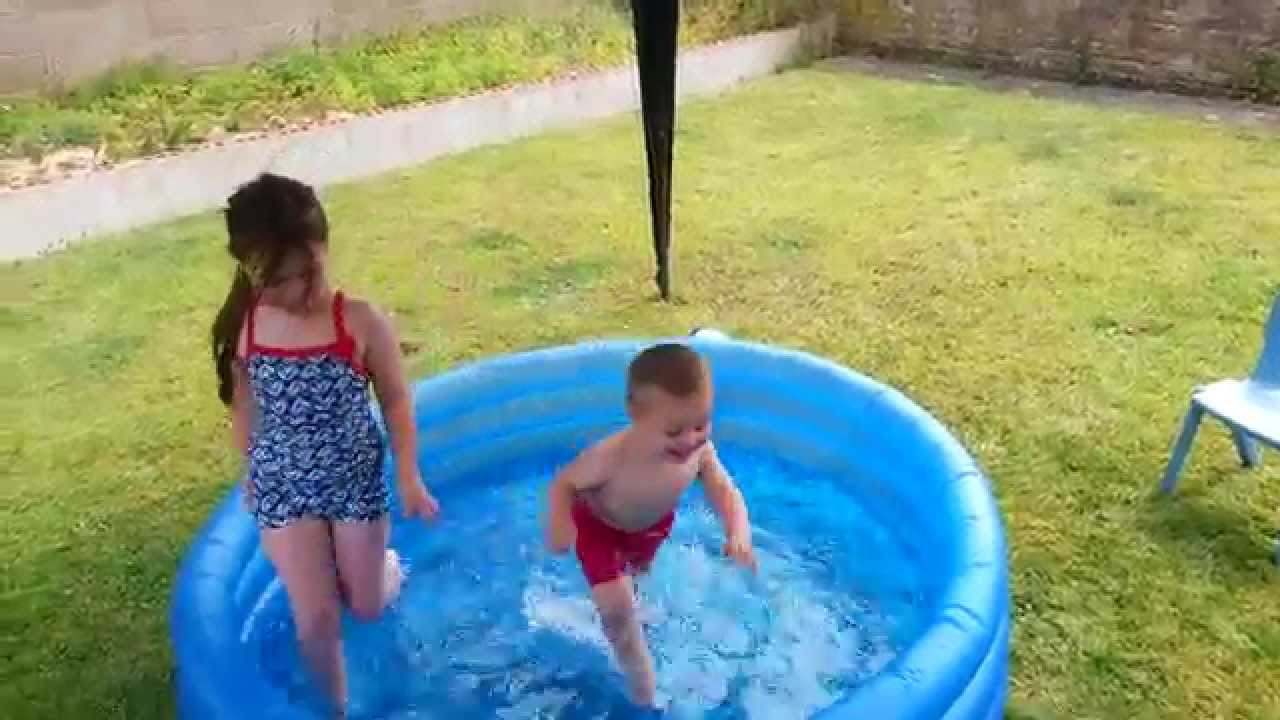 Not so little evil, and even more little evil playing in the swimming ...