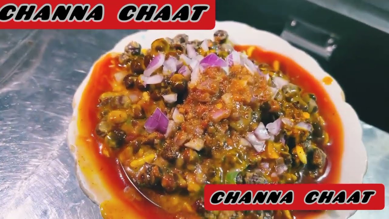Channa Chaat | Street Food Pakistan | 25 October 2022 - YouTube