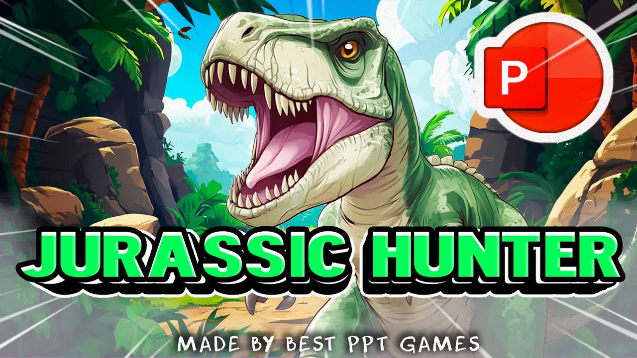 Jurassic Hunter PowerPoint (PPT) Game | BEST PPT GAMES - YouTube