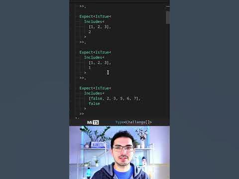 Includes - TypeScript Type Challenges #898 [EASY] - YouTube