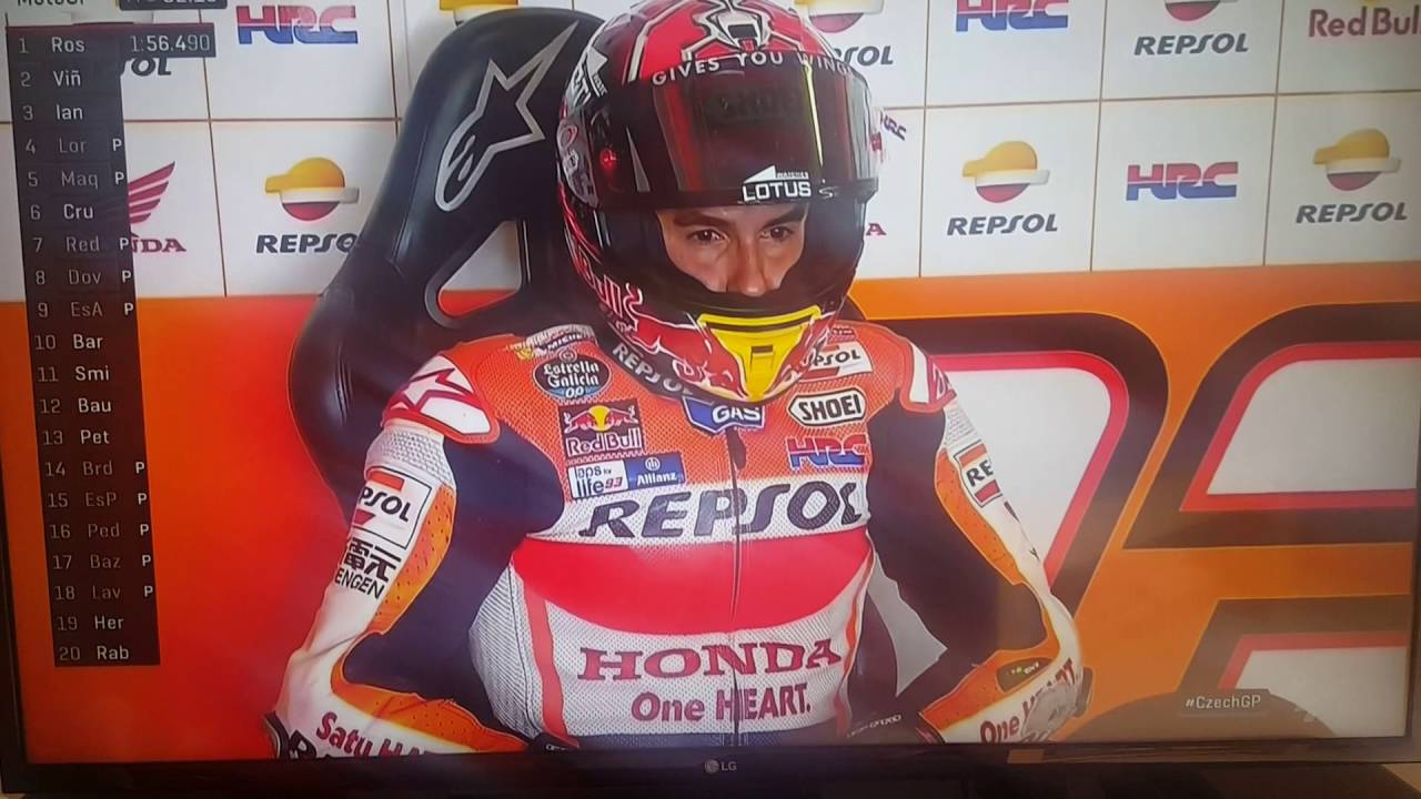Marc marquez save brno 2016 - YouTube
