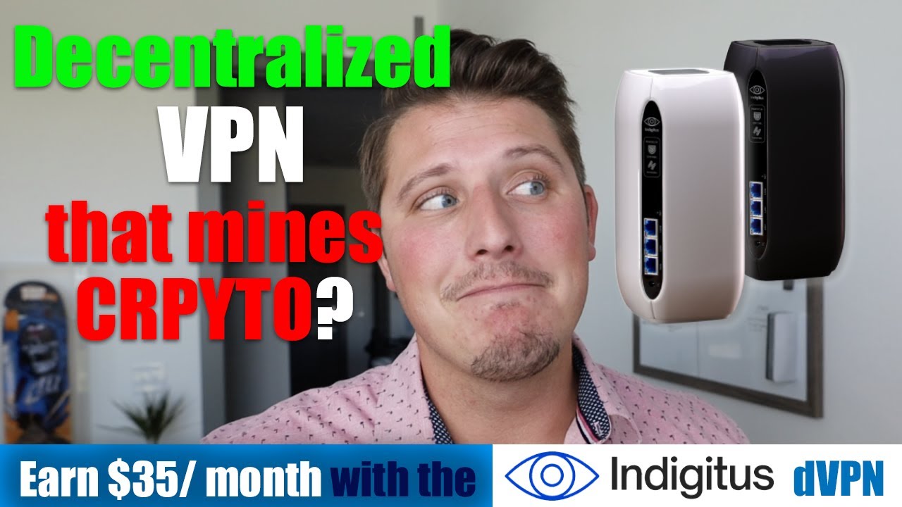 Decentralized VPN that MINES CRYPTOCURRENCY! $35 per month base dVPN token - YouTube